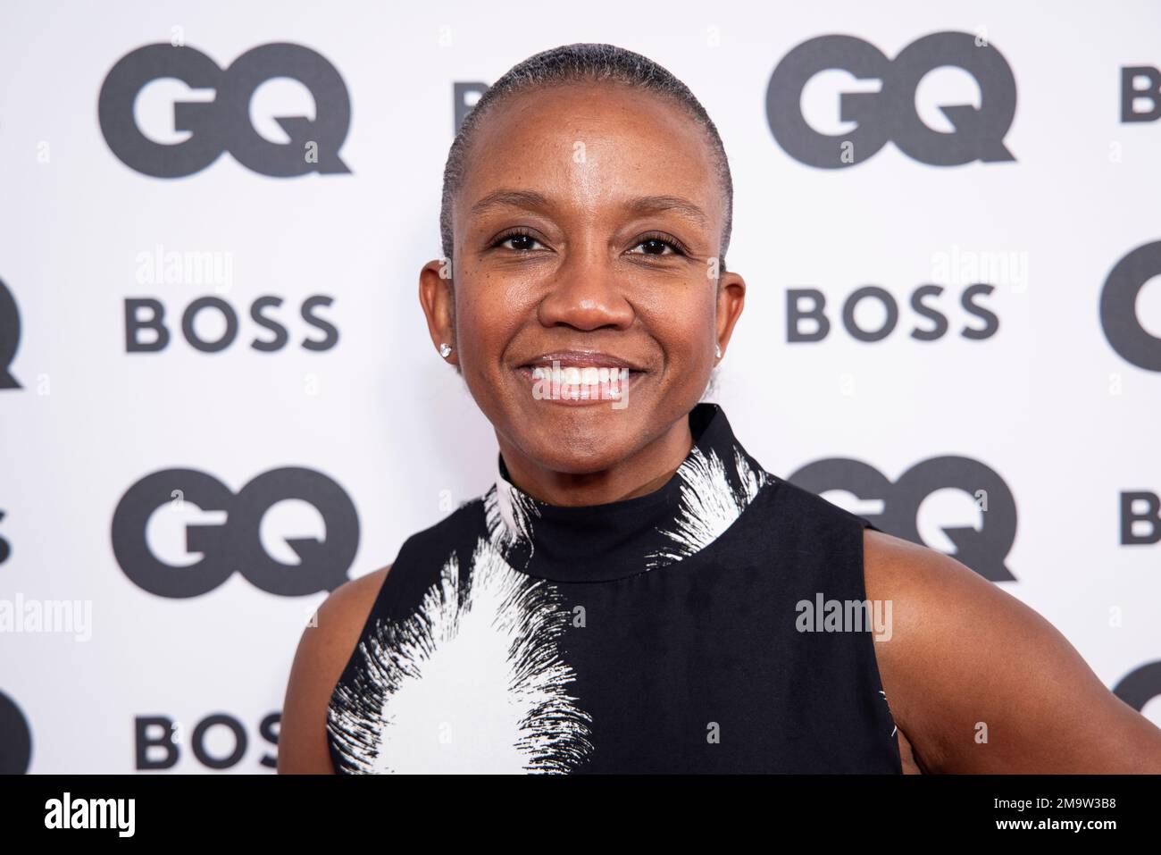 Deirdre Findlay poses for photographers upon arrival at the GQ Men of ...