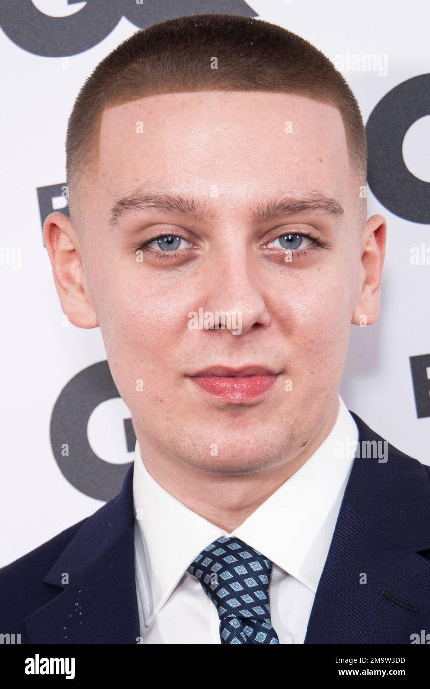 Aitch poses for photographers upon arrival at the GQ Men of the Year ...