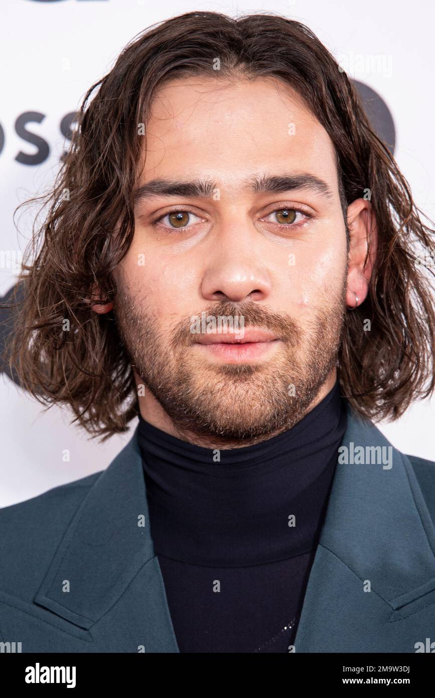 Max Baldry poses for photographers upon arrival at the GQ Men of the ...