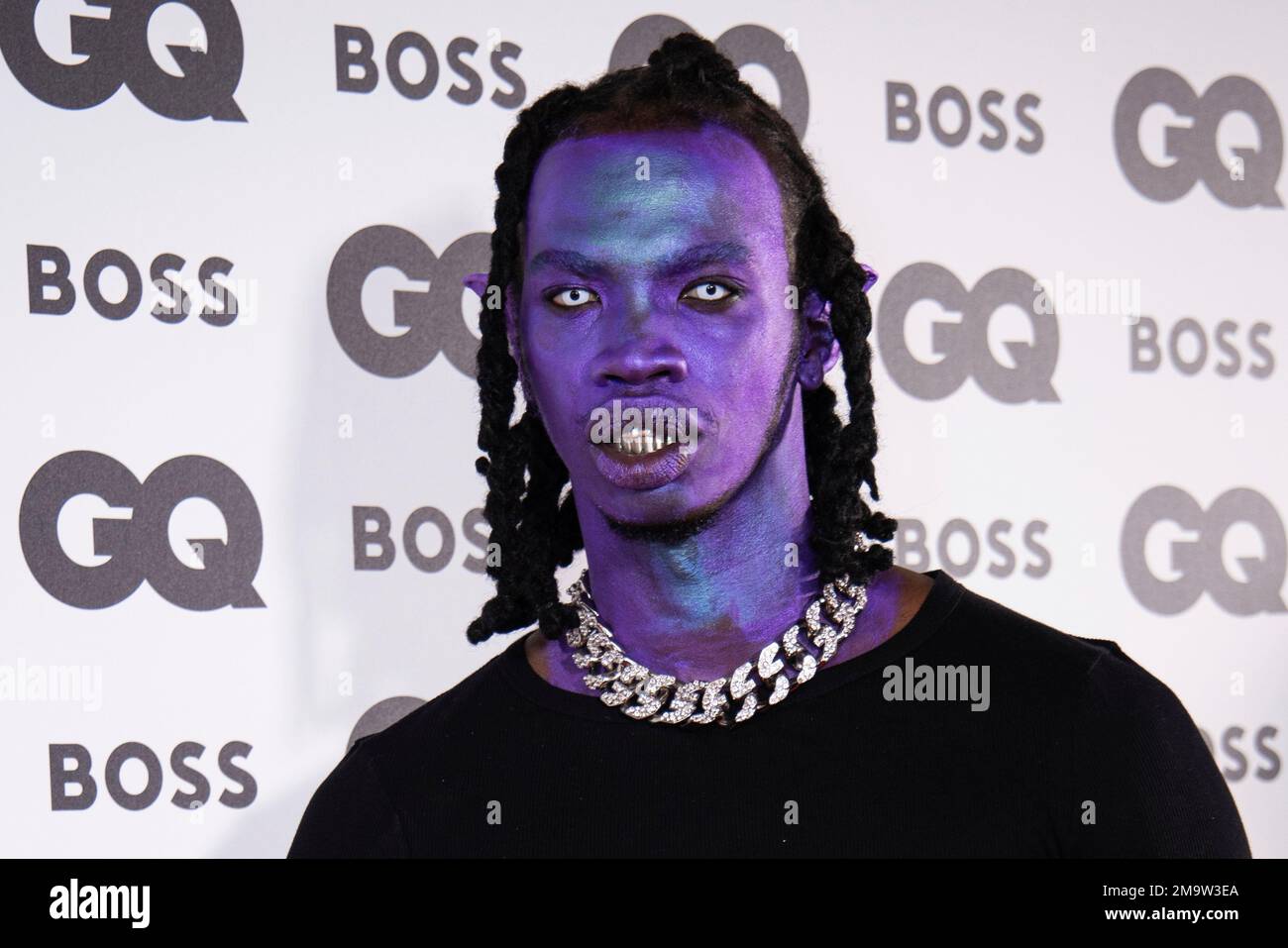 Lancey Foux poses for photographers upon arrival at the GQ Men of the ...