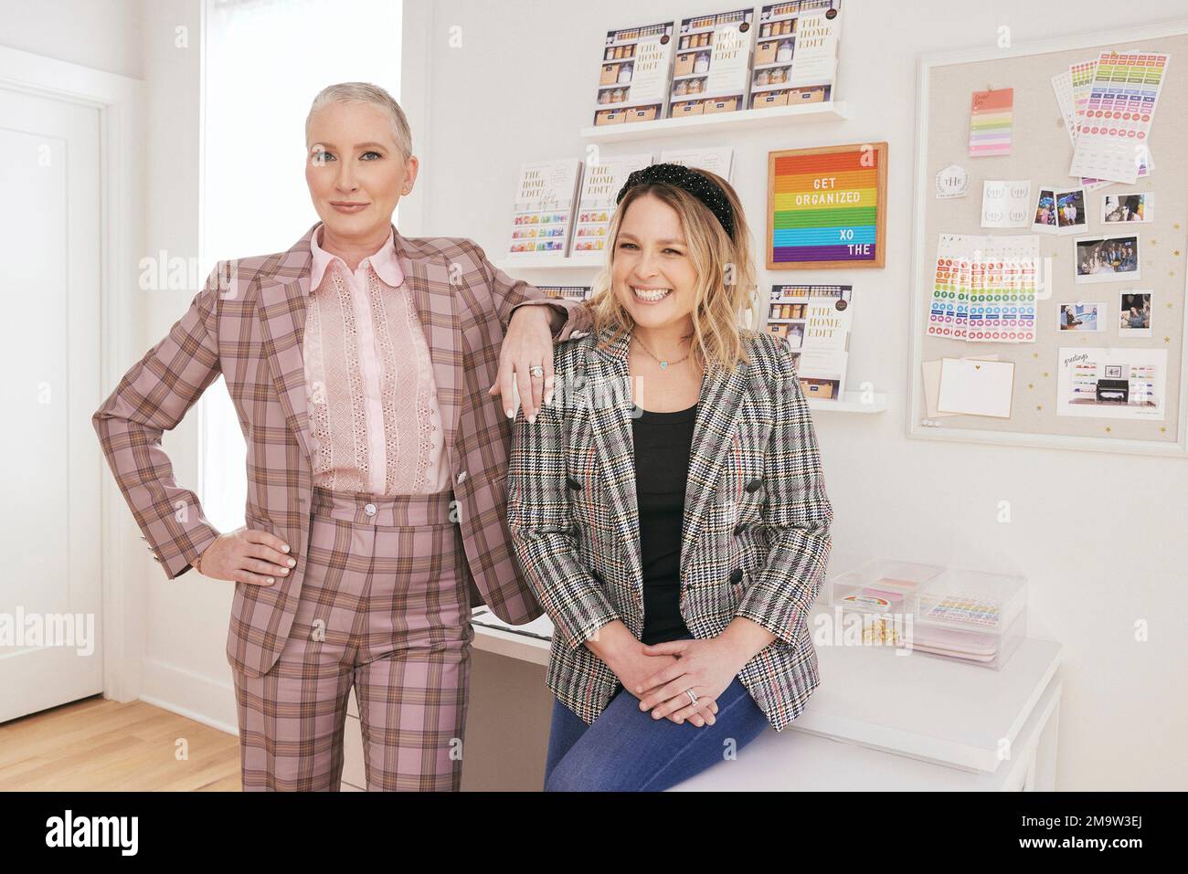 Clea Shearer, left, and Joanna Teplin pose for a portrait to promote ...