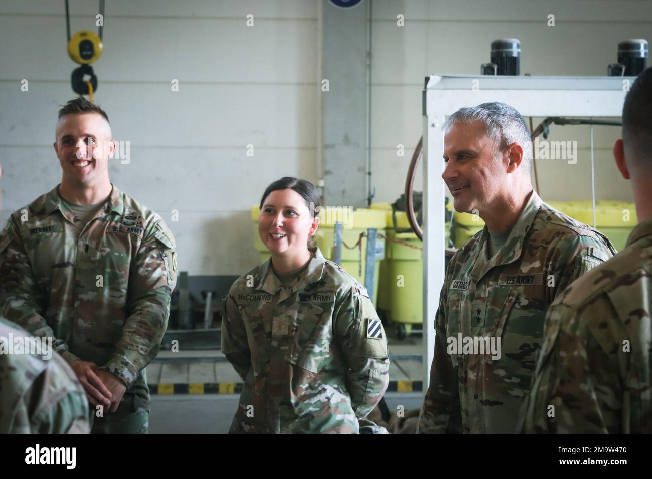 Major General Charles D. Costanza and Command Sergeant Major Quentin V ...