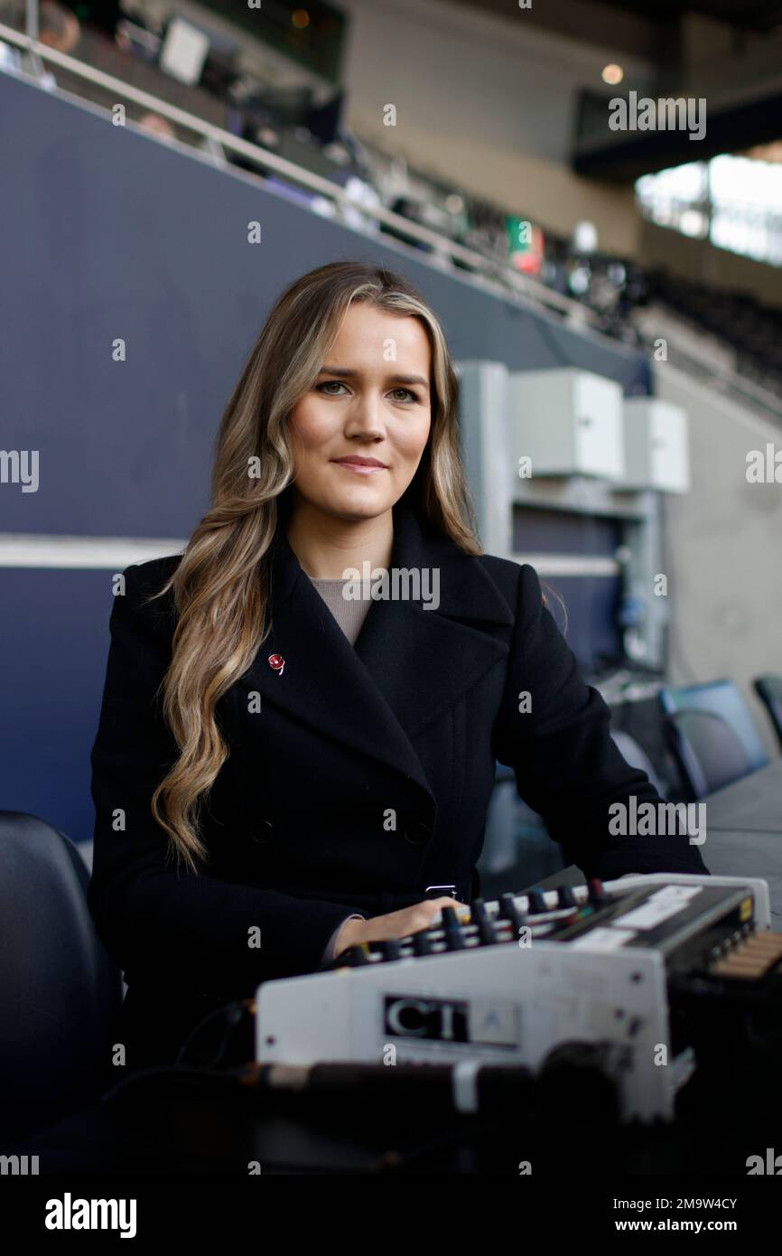 Commentator Pien Meulensteen poses for a photo ahead of the English ...
