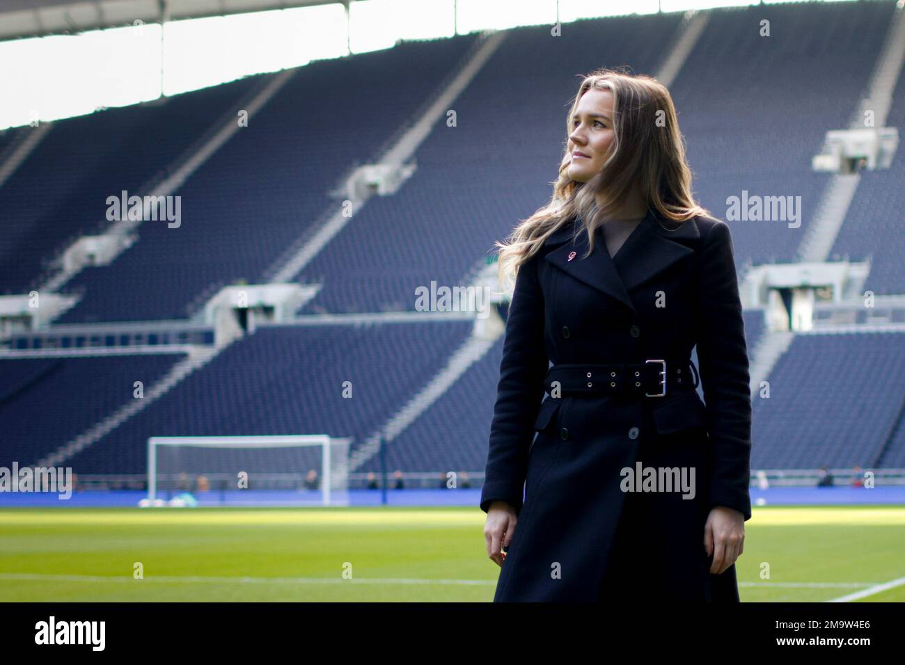 Commentator Pien Meulensteen poses for a photo ahead of the English ...
