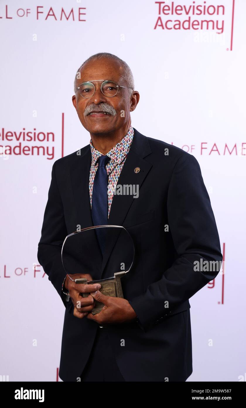 Donald A. Morgan celebrates his induction into the 26th Television ...