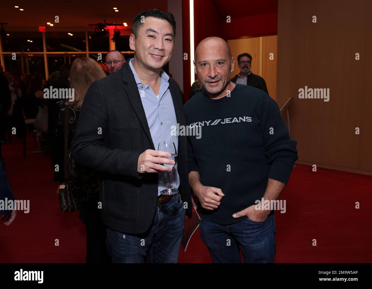 Ben Huynh, left and Fabrice Uzan attend the 26th Television Academy ...
