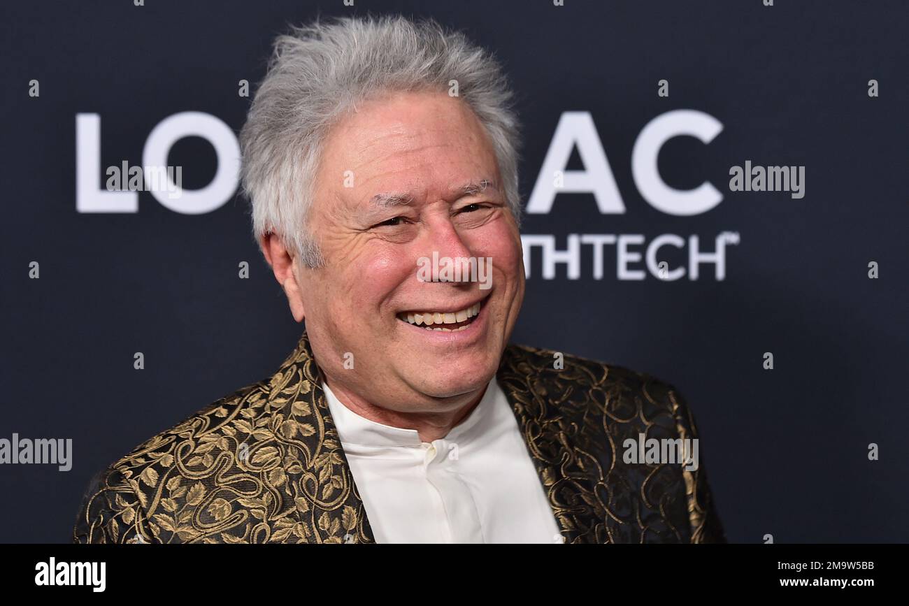 Alan Menken arrives at the Los Angeles premiere of "Disenchanted ...