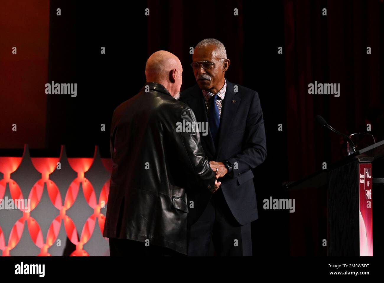 Hector Elizondo and Donald A. Morgan during the 26th Television Academy ...