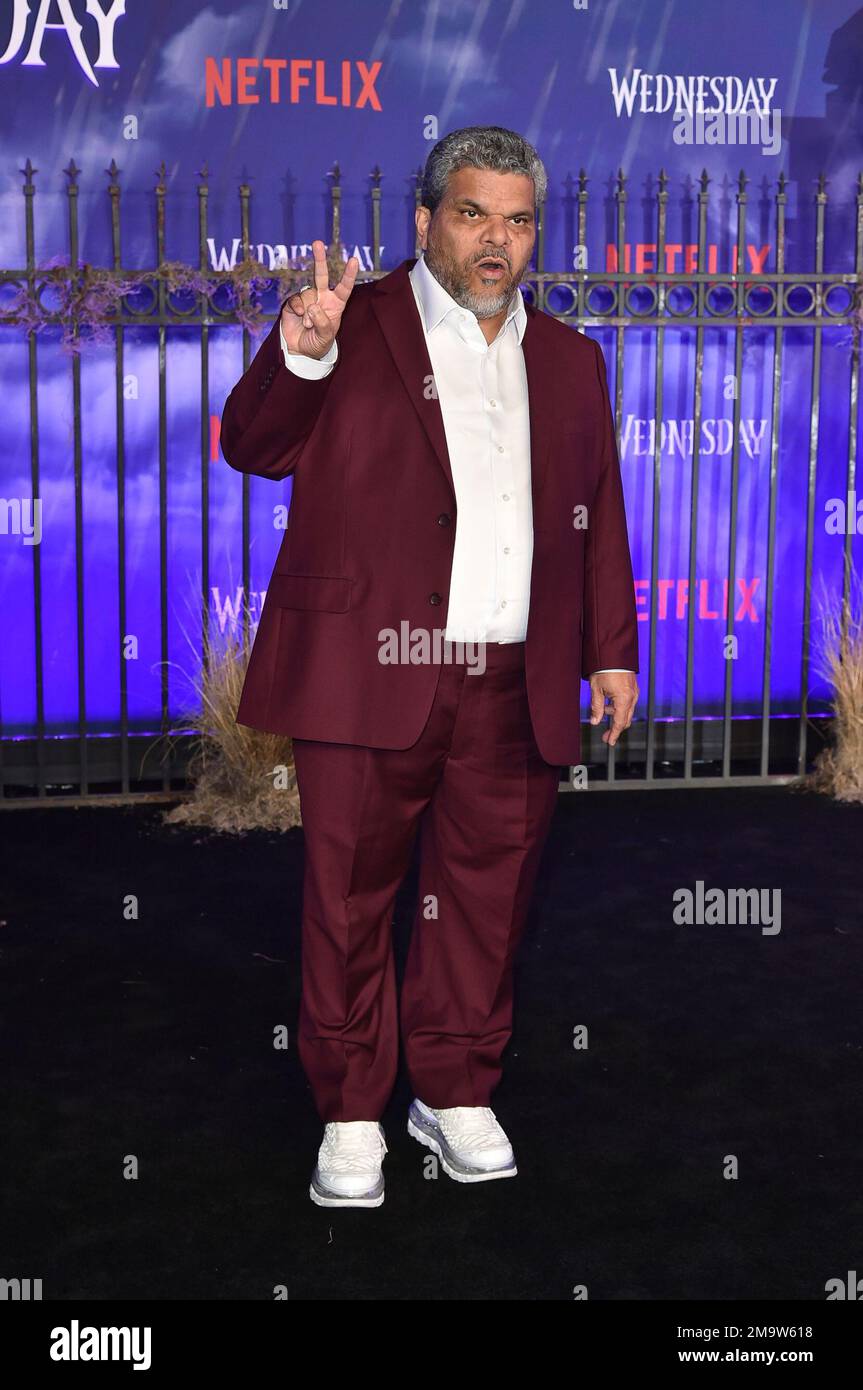 Luis Guzmán arrives at the premiere of "Wednesday" on Wednesday, Nov ...
