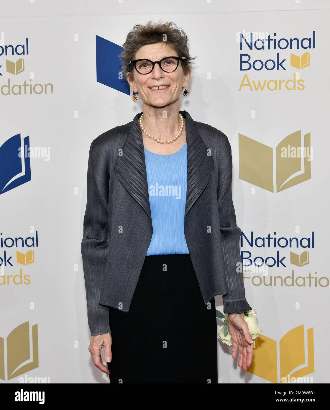 Ann Goldstein attends the 73rd National Book Awards at Cipriani Wall ...
