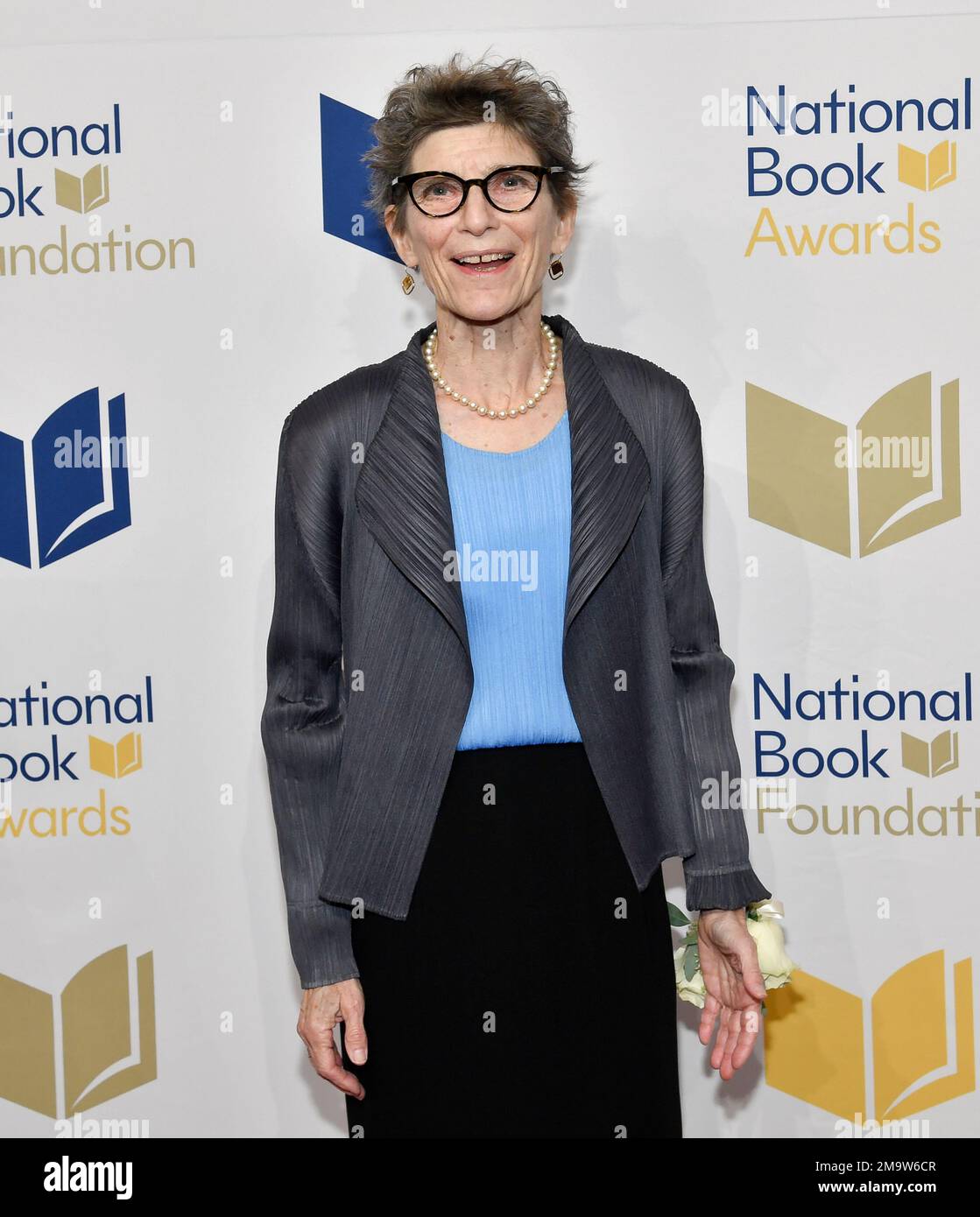 Ann Goldstein attends the 73rd National Book Awards at Cipriani Wall ...