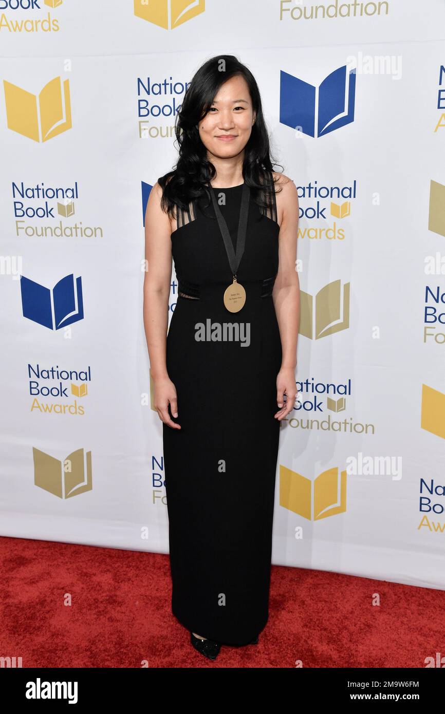 Poetry finalist Jenny Xie attends the 73rd National Book Awards at ...