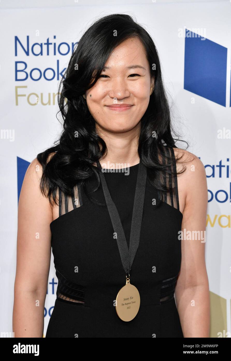 Poetry finalist Jenny Xie attends the 73rd National Book Awards at ...