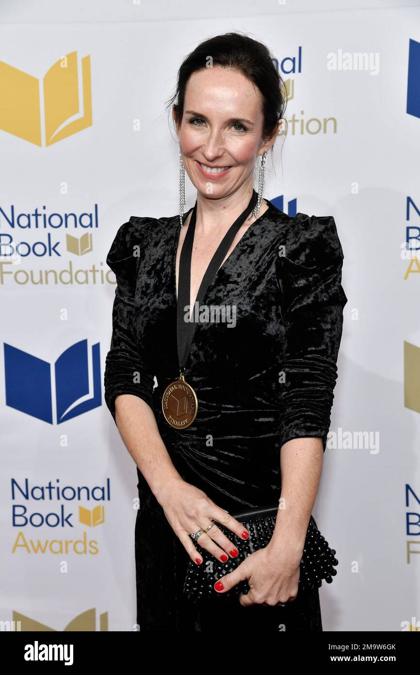 Meghan O'Rourke attends the 73rd National Book Awards at Cipriani Wall ...