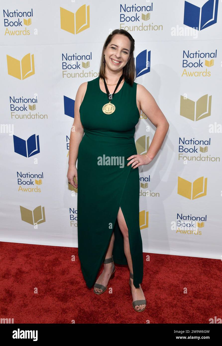 Sarah Booker attends the 73rd National Book Awards at Cipriani Wall ...