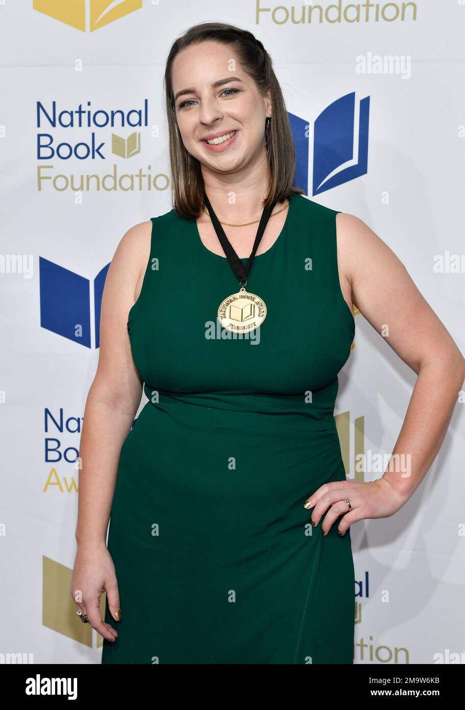 Sarah Booker attends the 73rd National Book Awards at Cipriani Wall ...