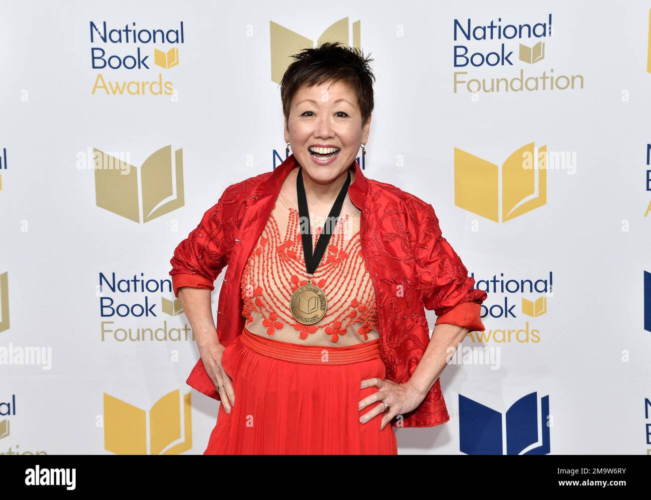 Lisa Yee attends the 73rd National Book Awards at Cipriani Wall Street ...