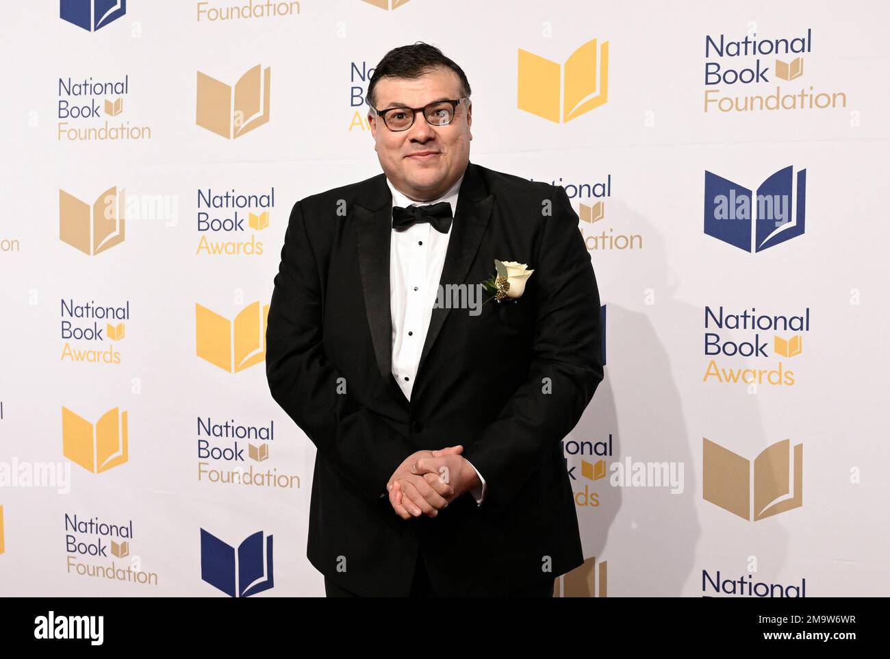 Oscar Villalon attends the 73rd National Book Awards at Cipriani Wall ...