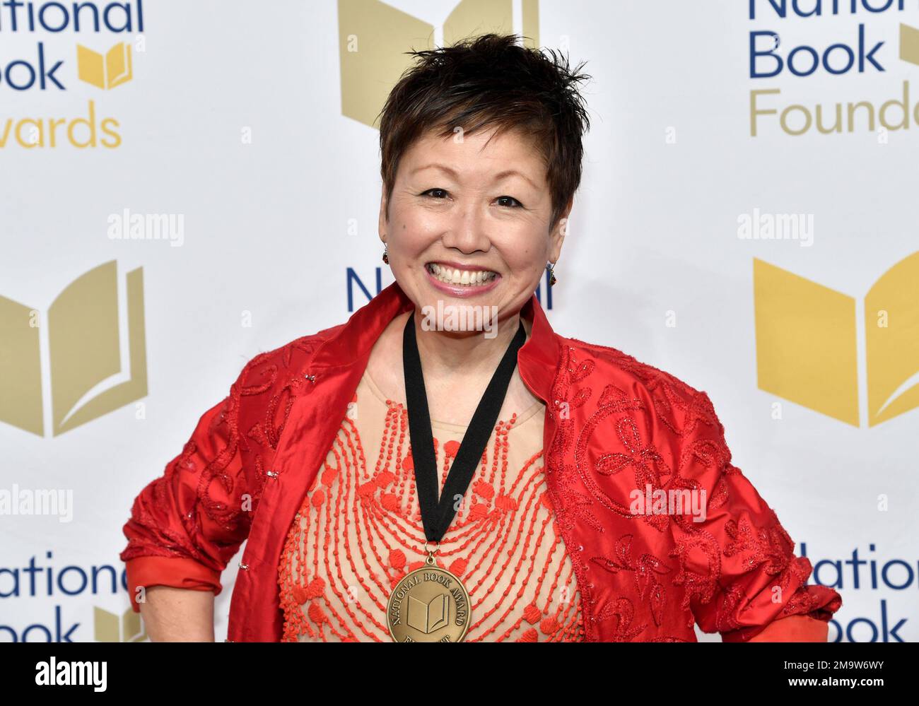 Lisa Yee attends the 73rd National Book Awards at Cipriani Wall Street ...