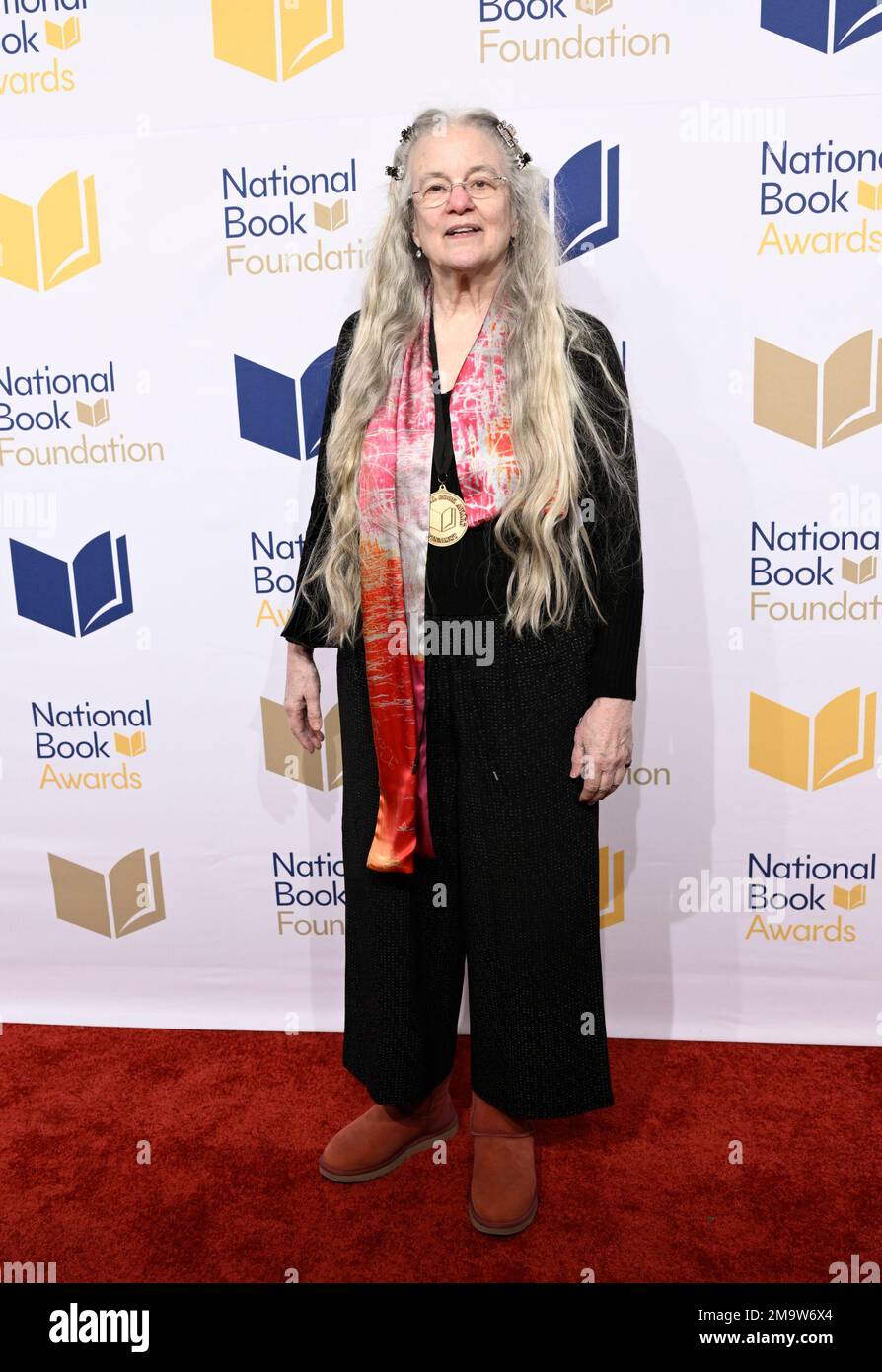 Sharon Olds attends the 73rd National Book Awards at Cipriani Wall ...