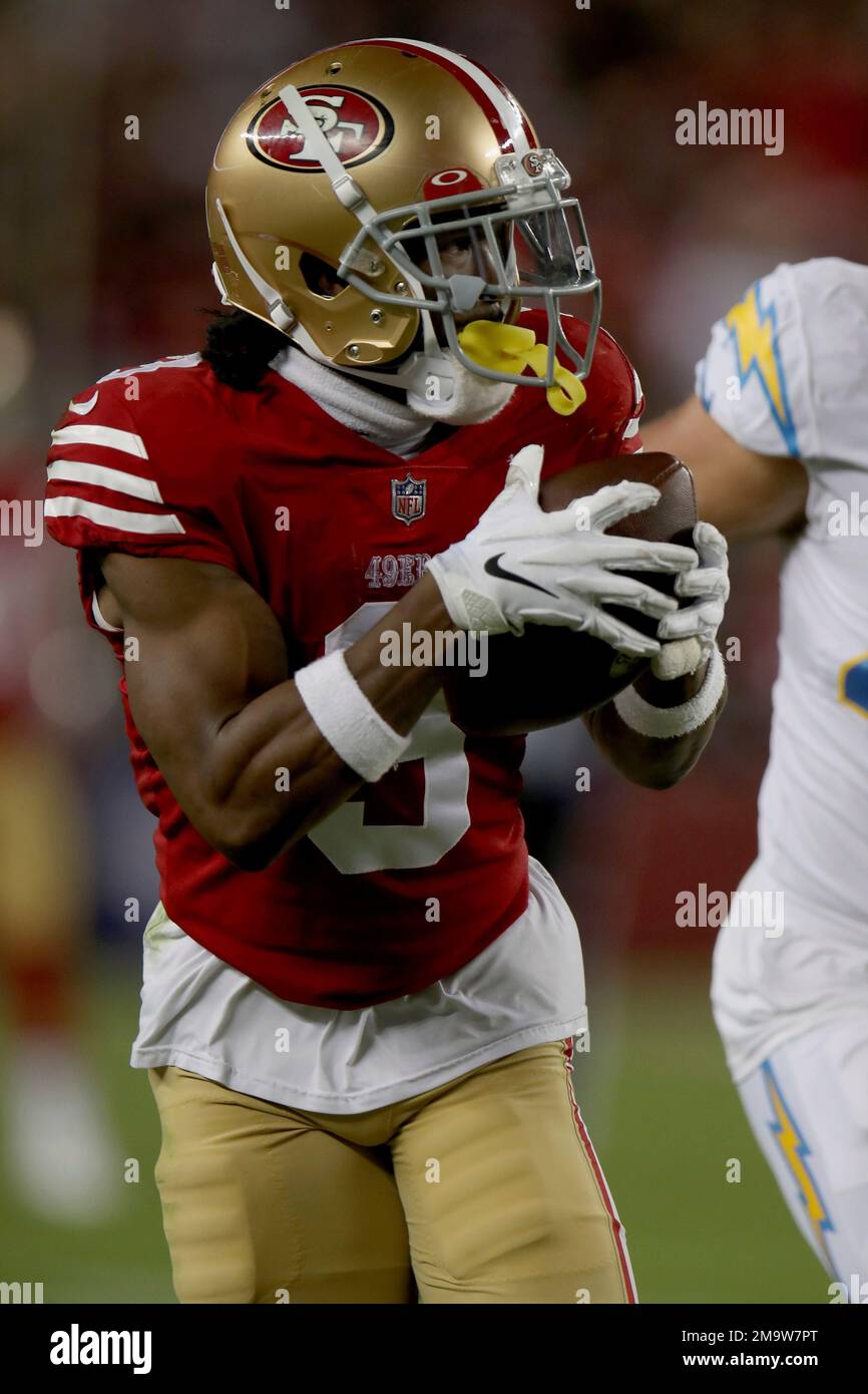 San Francisco 49ers wide receiver Ray-Ray McCloud III (3) runs during ...