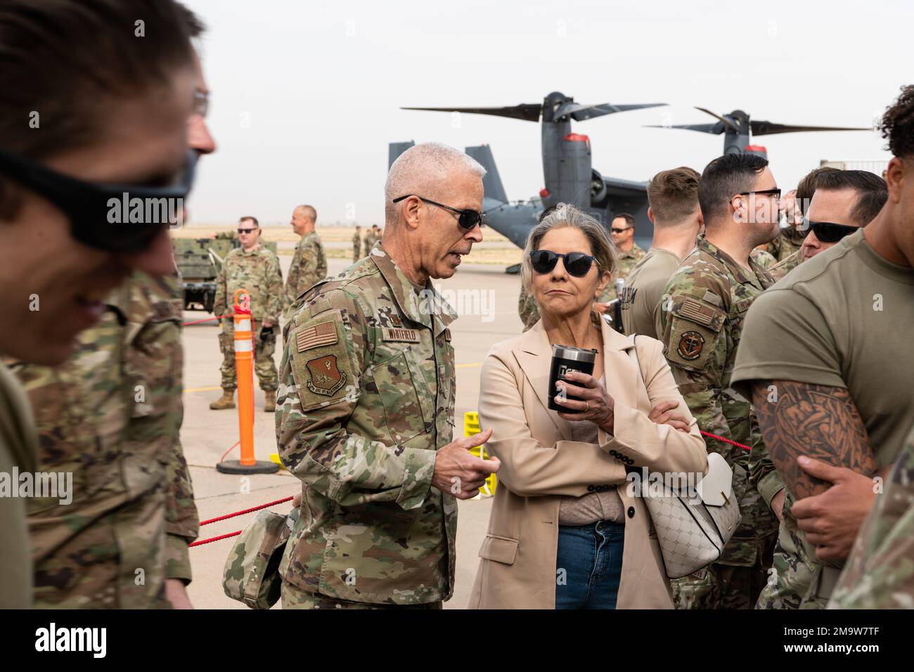 U.S. Air Force Col. Bernabe Whitfield, 27th Special Operations ...