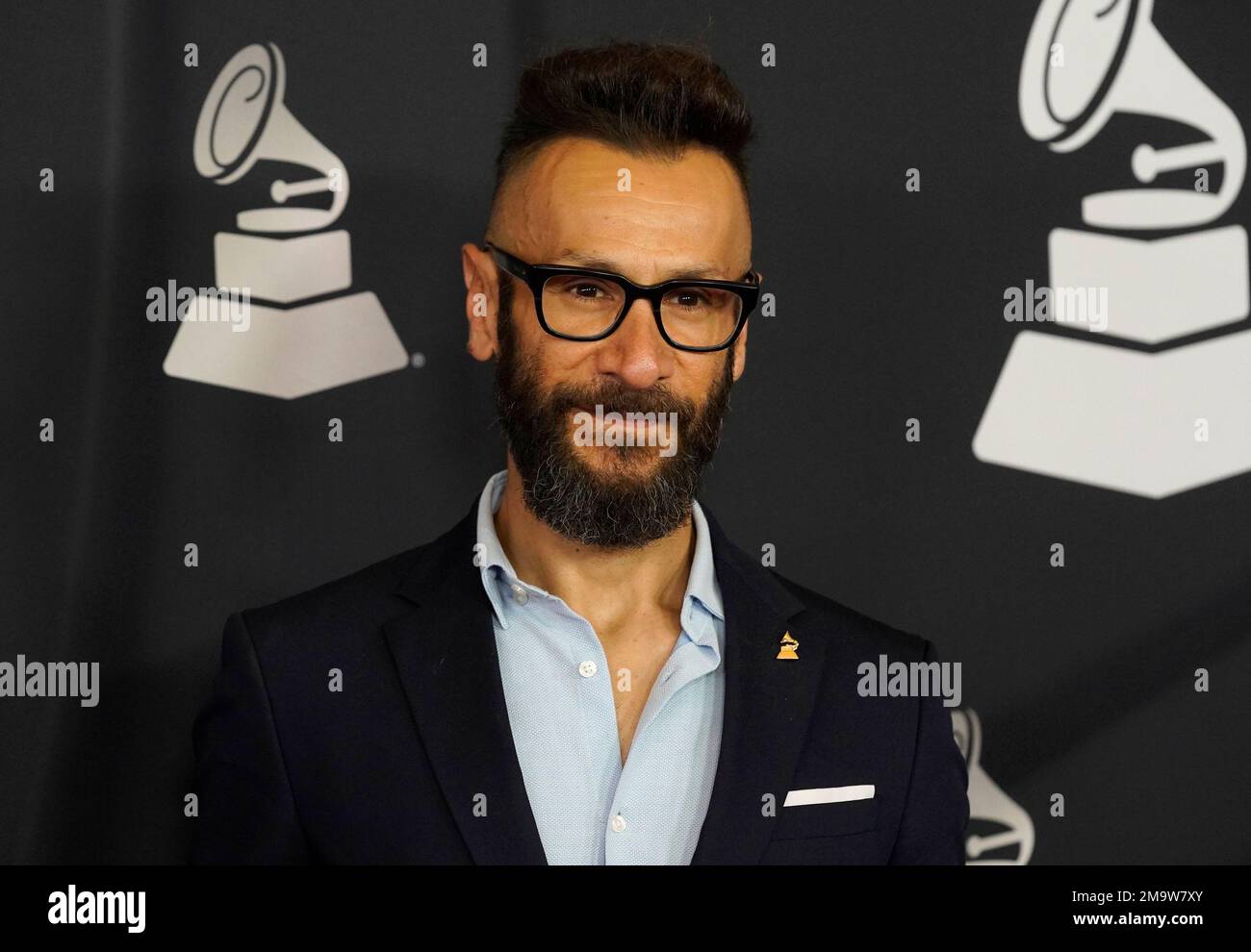 Panos A. Panay, President of The Recording Academy, arrives at the ...