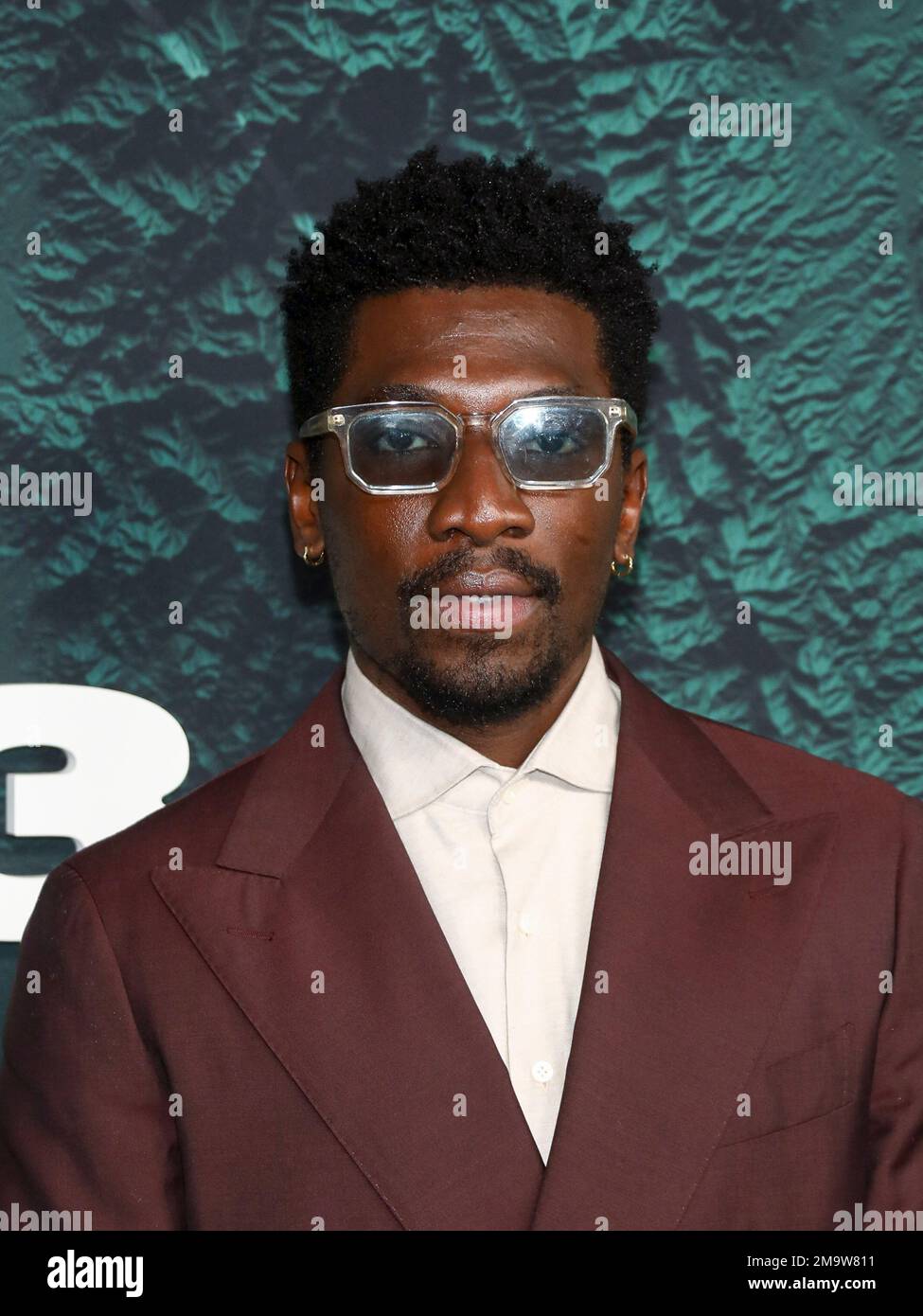 Actor James Udom attends the Apple TV+ series "Echo 3" premiere at Walter Reade Theater on ...