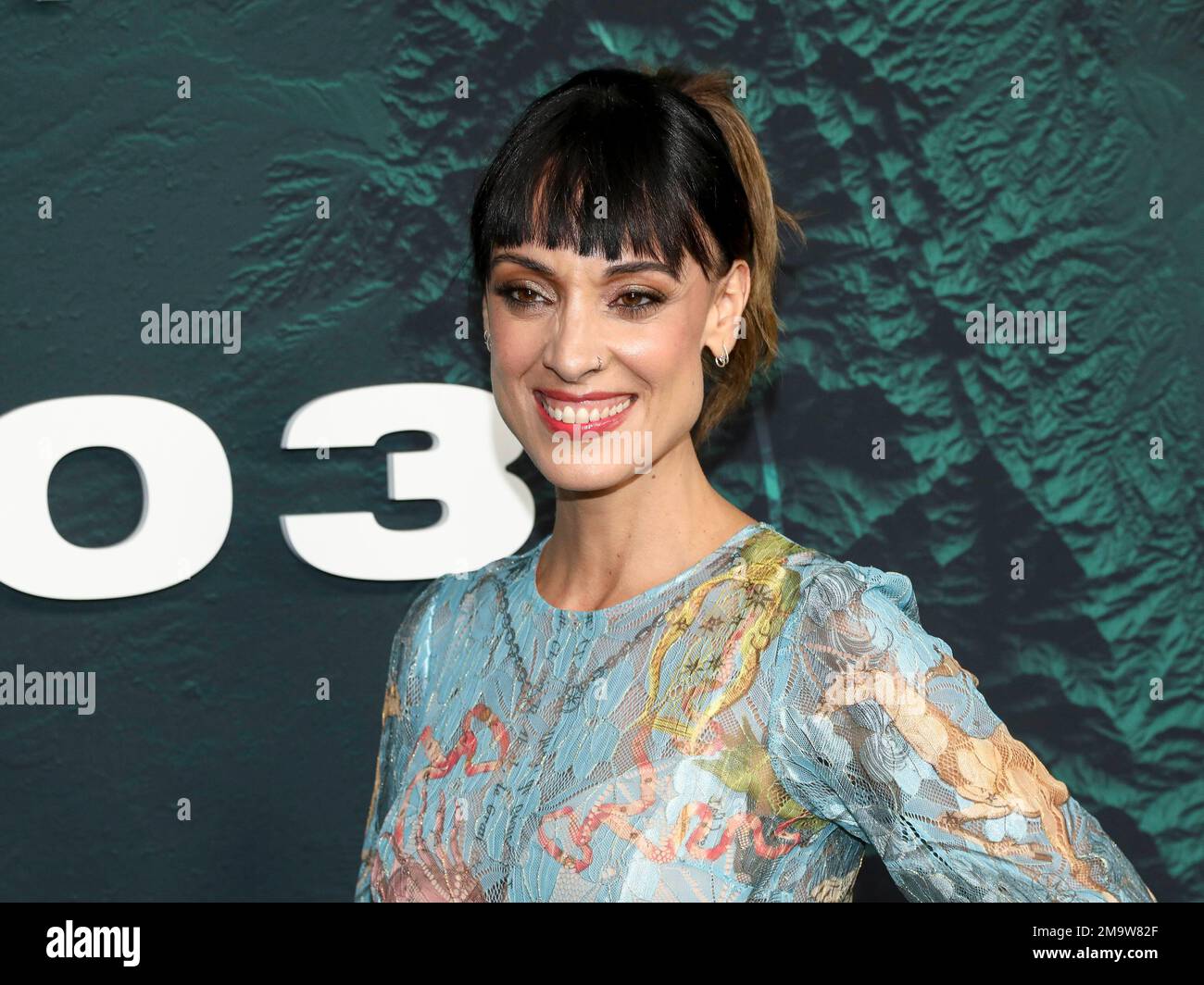 Actor Martina Gusman attends the Apple TV+ series "Echo 3" premiere at ...