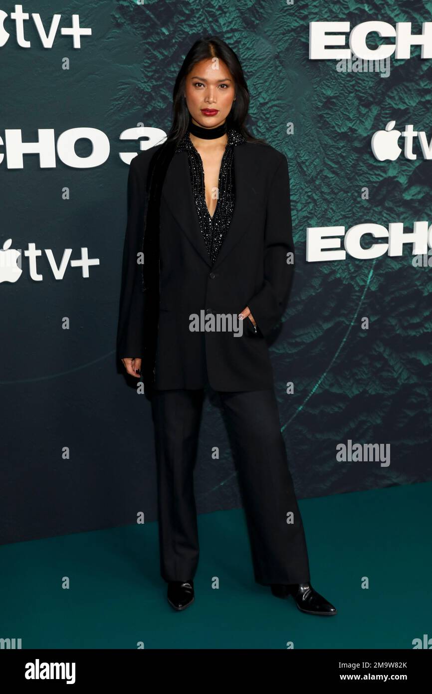 Geena Rocero attends the Apple TV+ series "Echo 3" premiere at Walter ...