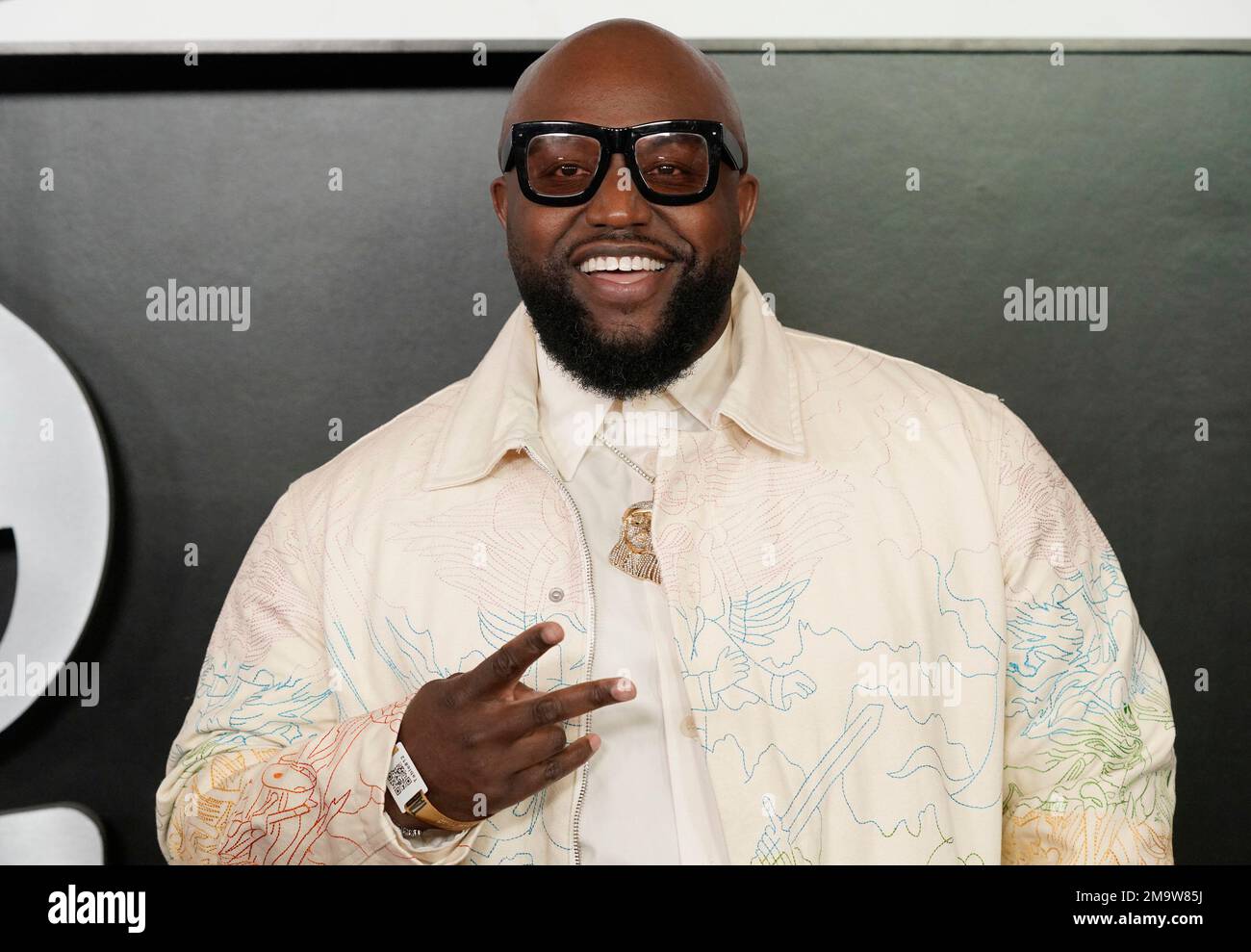 Rico Love arrives at the Latin Recording Academy Person of the Year ...
