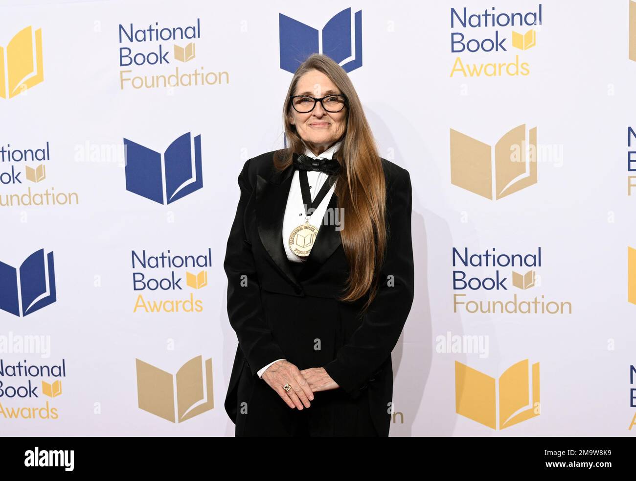 Poetry finalist Allison Adelle Hedge Coke attends the 73rd National ...