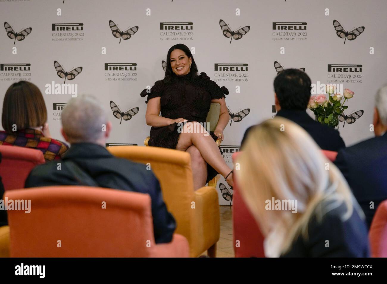 Model Ashley Graham discusses her appearance in the 2023 Pirelli ...