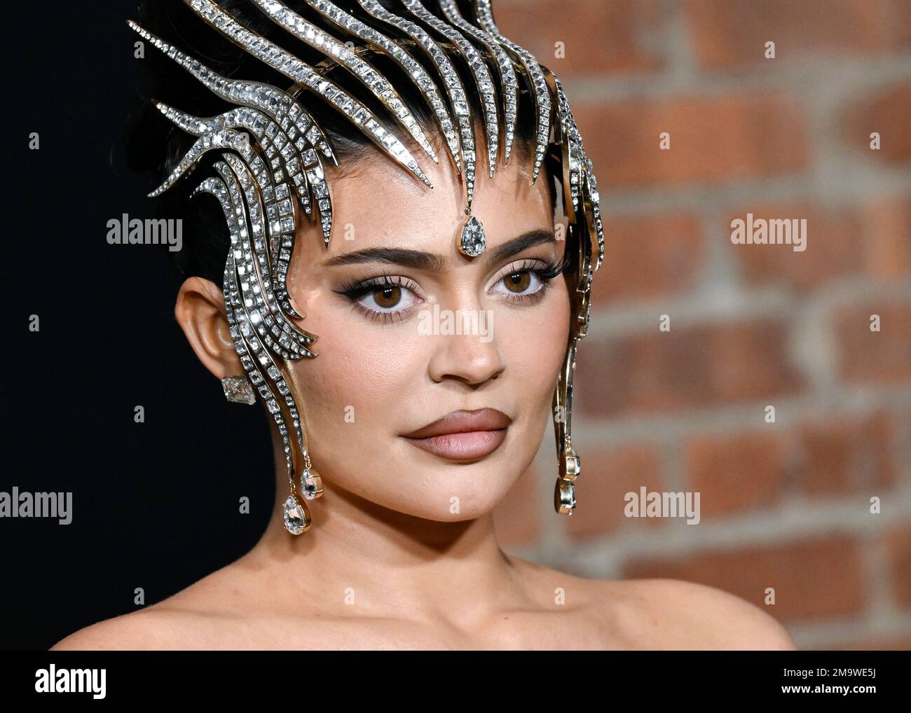 Kylie Jenner attends the "Thierry Mugler: Couturissime" Brooklyn Museum ...