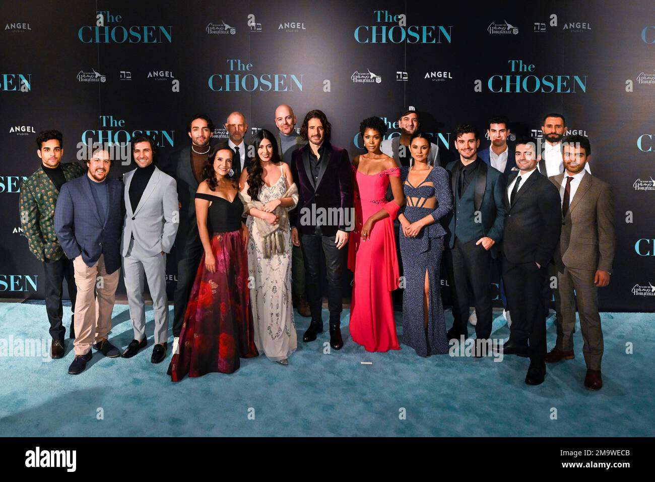 IMAGE DISTRIBUTED FOR THE CHOSEN - The cast of The Chosen attend the ...