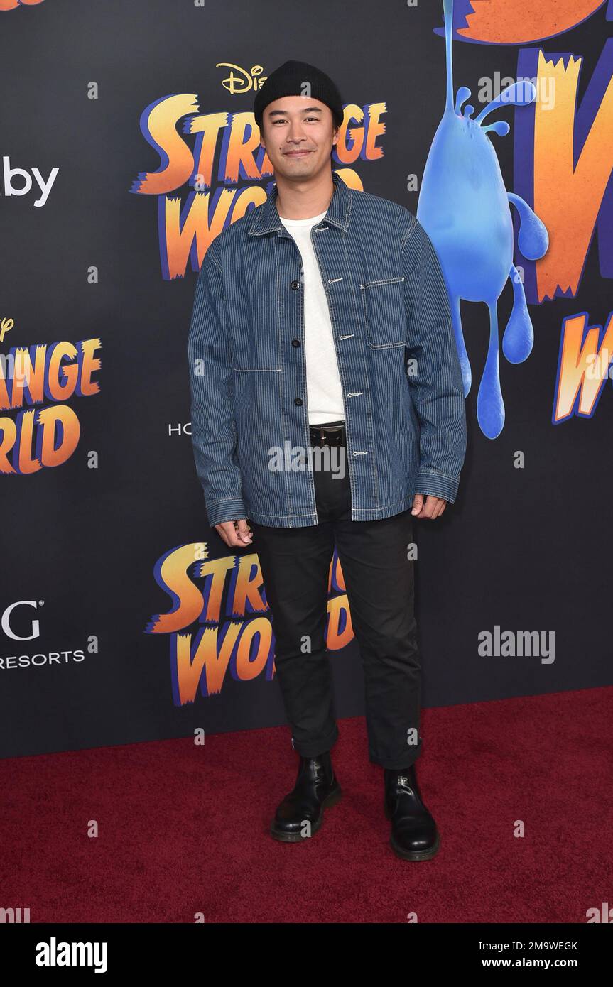 Jordan Rodrigues arrives at the world premiere of "Strange World" on ...