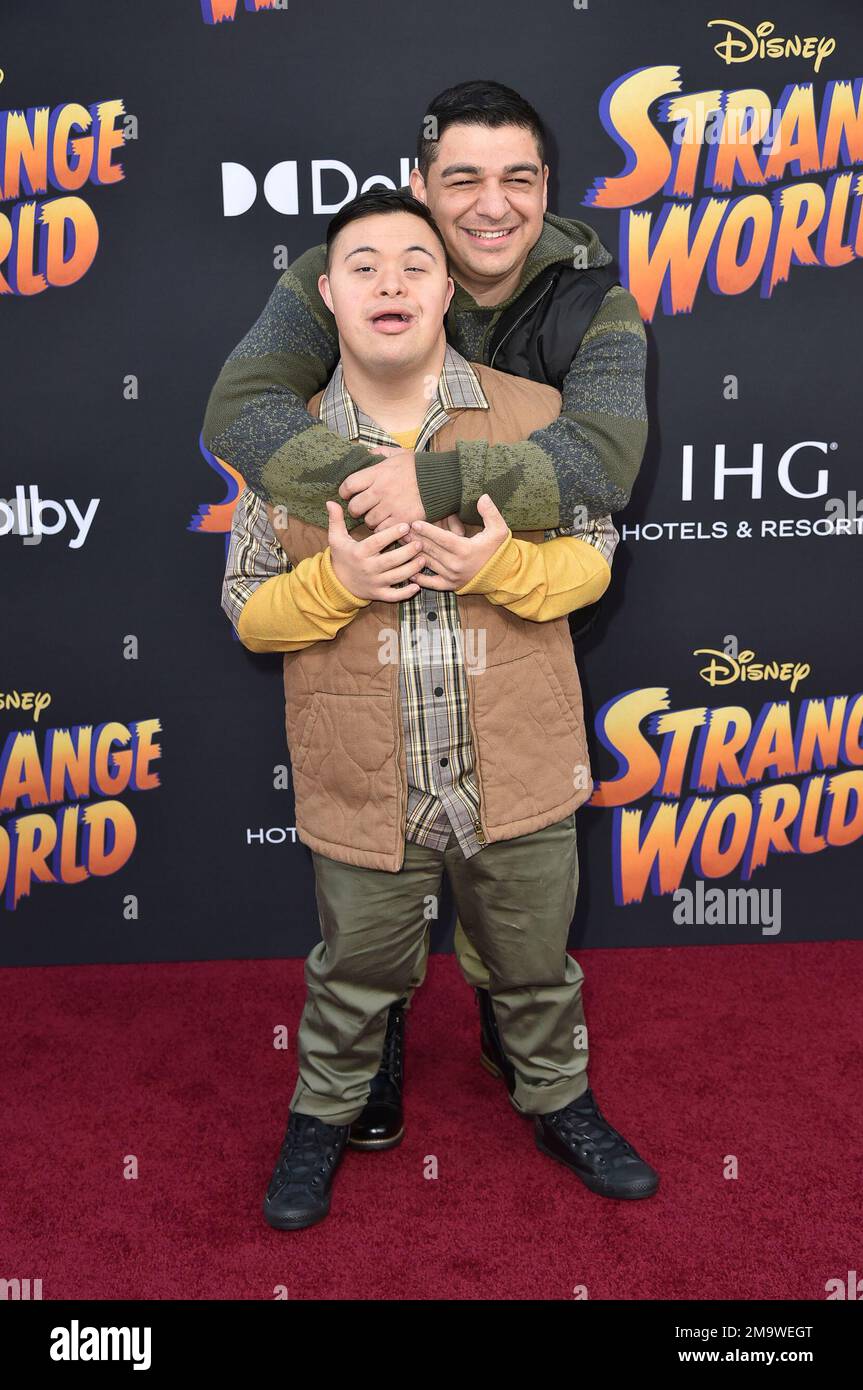 Zachary Ramirez and Patrick Ramirez arrive at the world premiere of ...