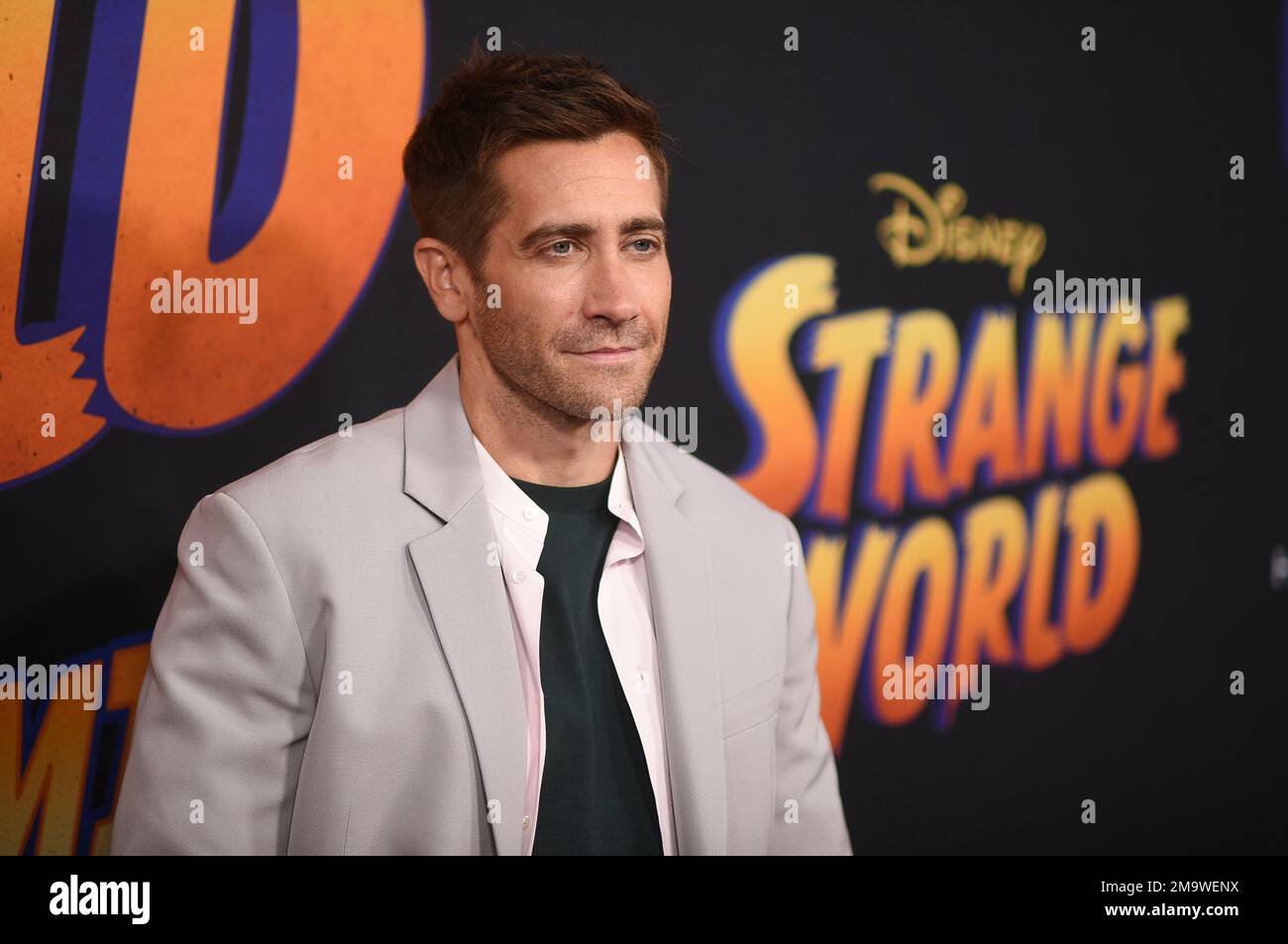 Jake Gyllenhaal arrives at the world premiere of "Strange World" on ...