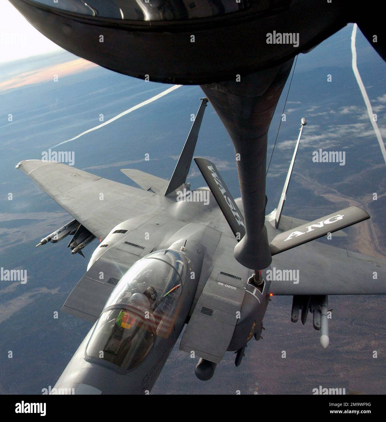 031205-F-6911G-002. [Complete] Scene Caption: A US Air Force (USAF) F ...