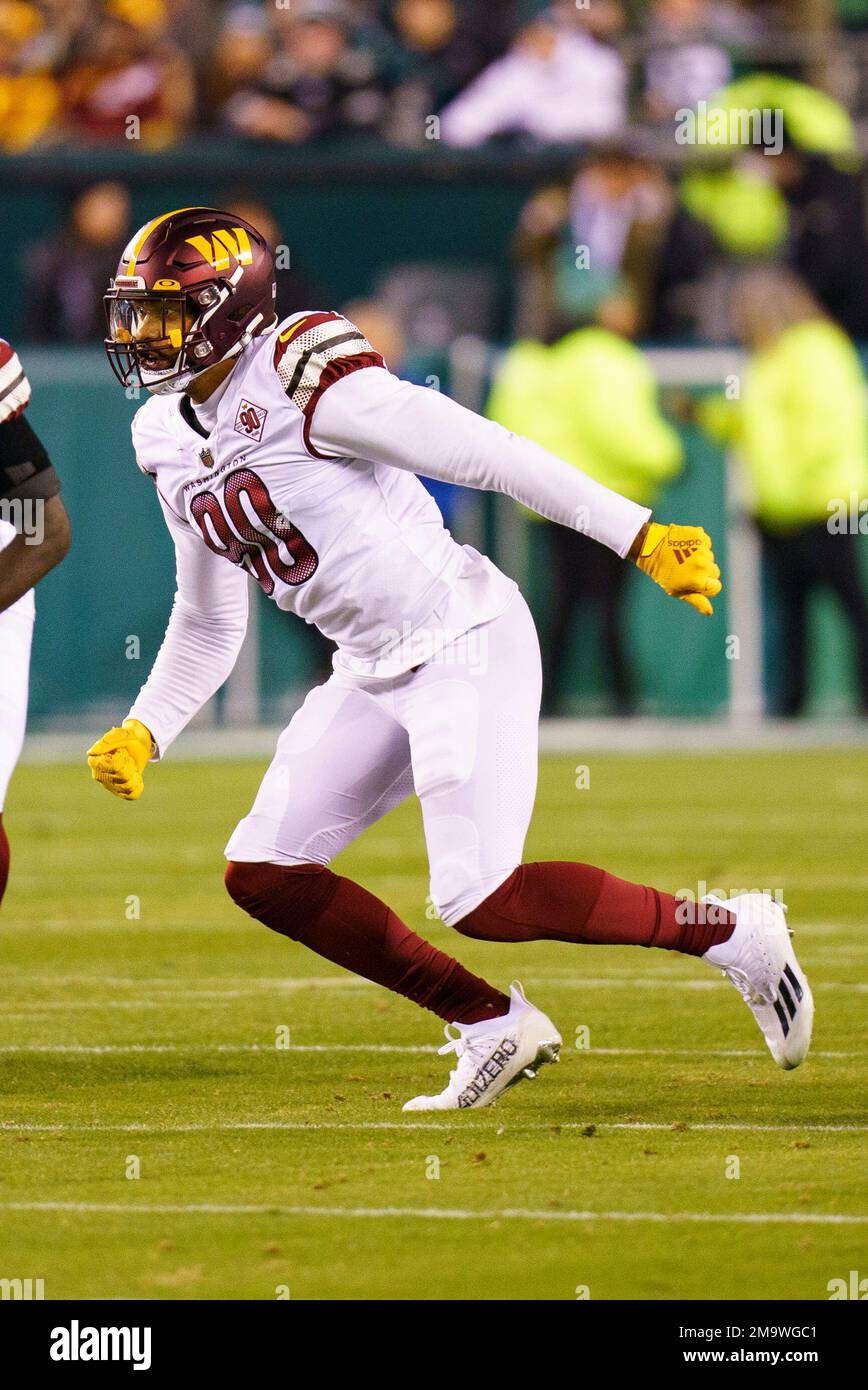Washington Commanders defensive end Montez Sweat (90) in action during ...