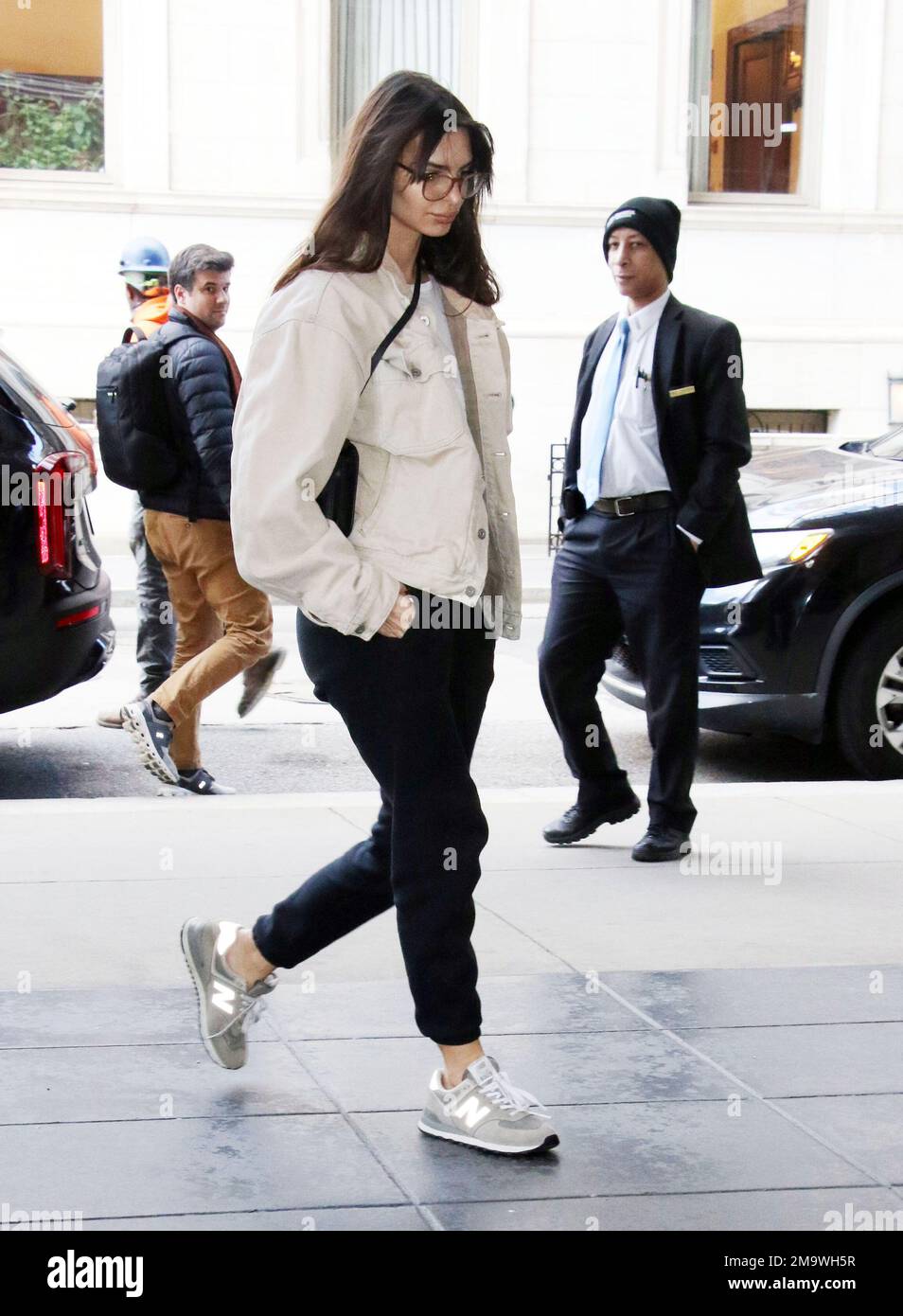 Emily Ratajkowski, host of High Low with EmRata a weekly podcast, heads to the Sony ...