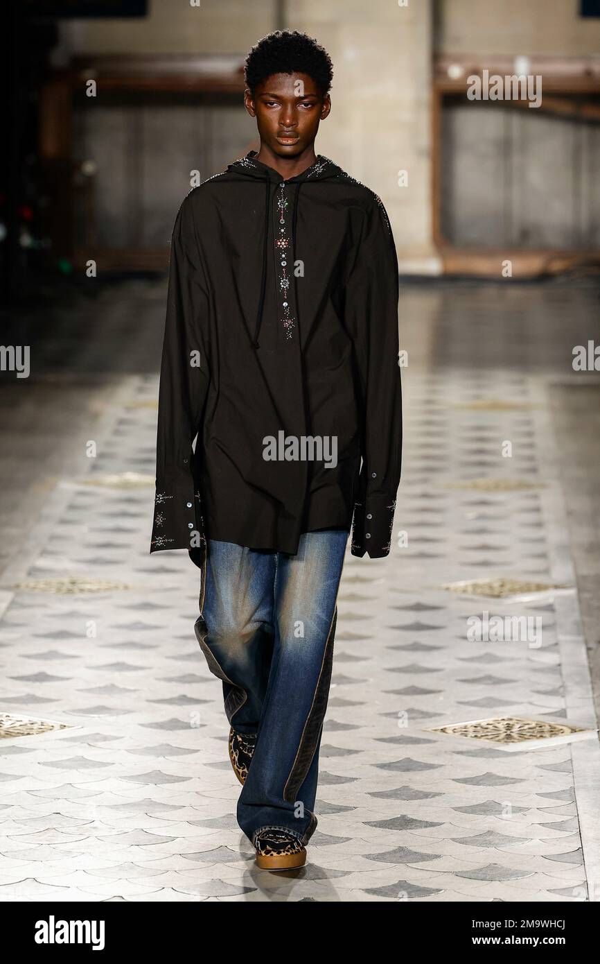 Paris, France. 18th Jan, 2023. BLUEMARBLE men Fall/Winter 2023-24 ...