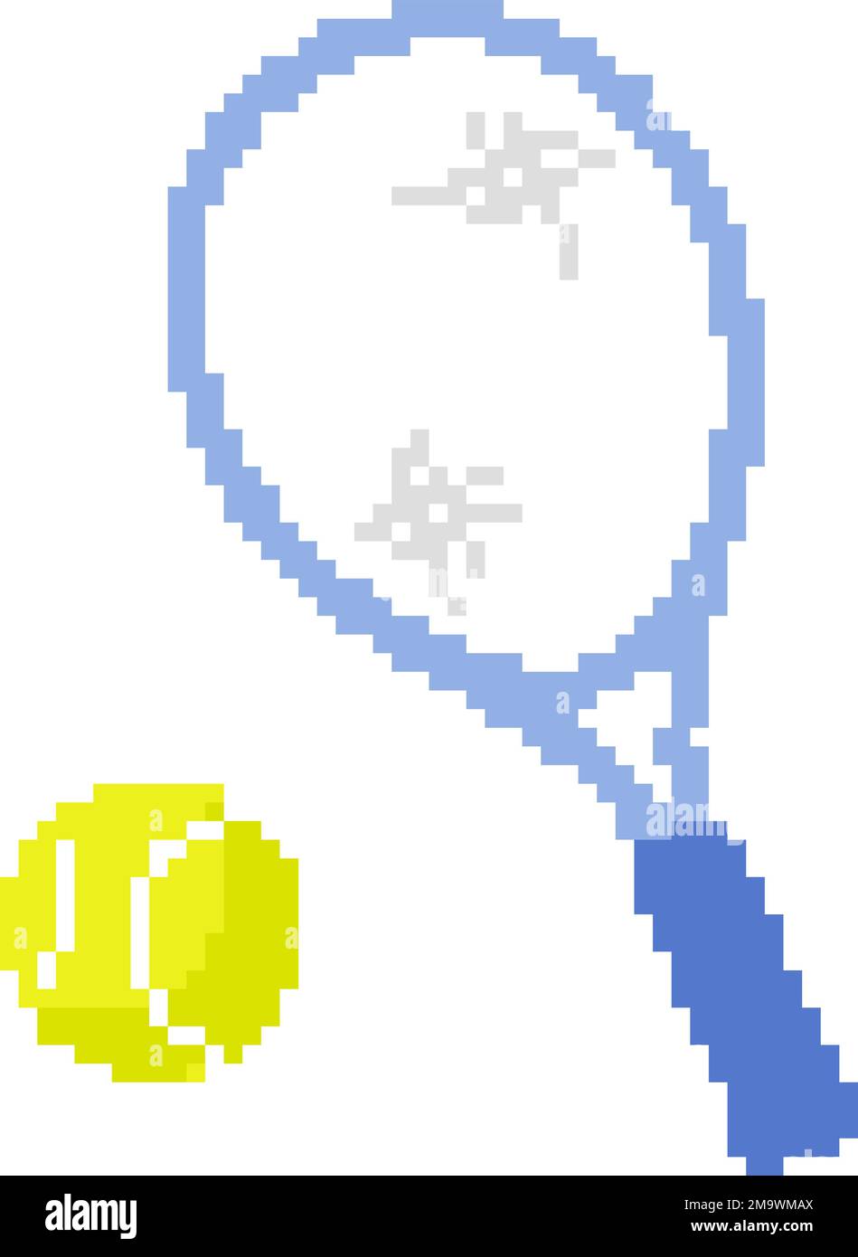 Tennis racket and ball.Vector illustration that is easy to edit Stock ...