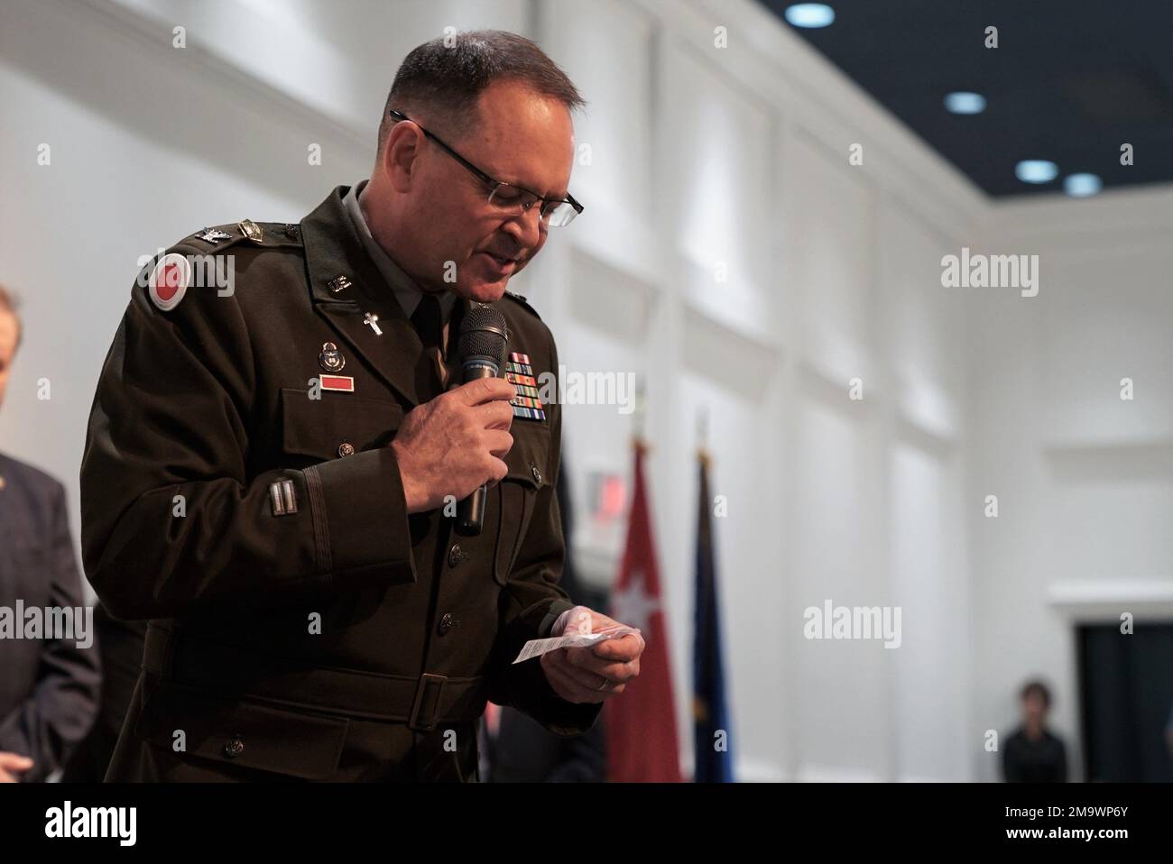Chaplain (Col.) Daniel Burris, Ohio National Guard state chaplain ...