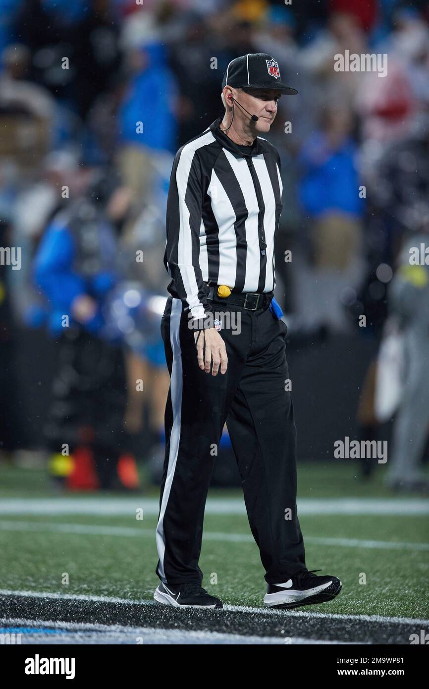 Down judge David Oliver (24) during an NFL football game between the ...