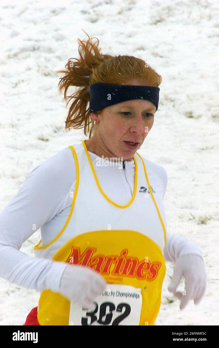 040207-M-0267C-007. US Marine Corps (USMC) Captain (CPT) Megan Mason, a ...