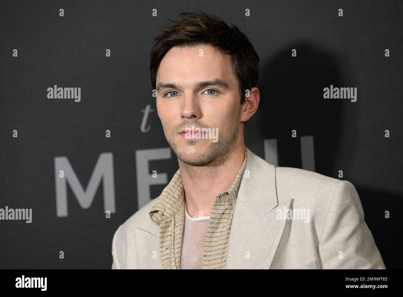 Nicholas Hoult attends the premiere of "The Menu" at AMC Lincoln Square ...