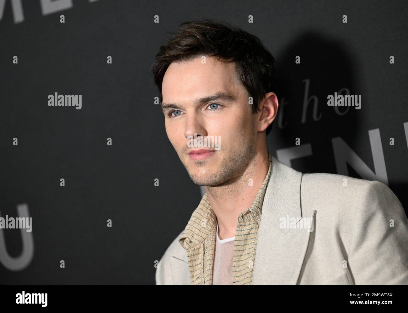Nicholas Hoult attends the premiere of "The Menu" at AMC Lincoln Square ...