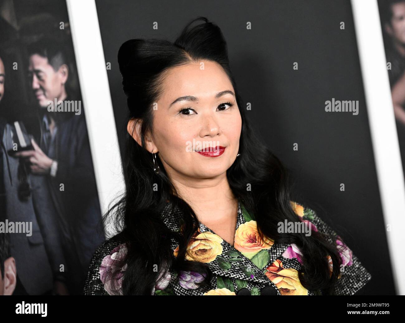 Hong Chau attends the premiere of "The Menu" at AMC Lincoln Square on ...