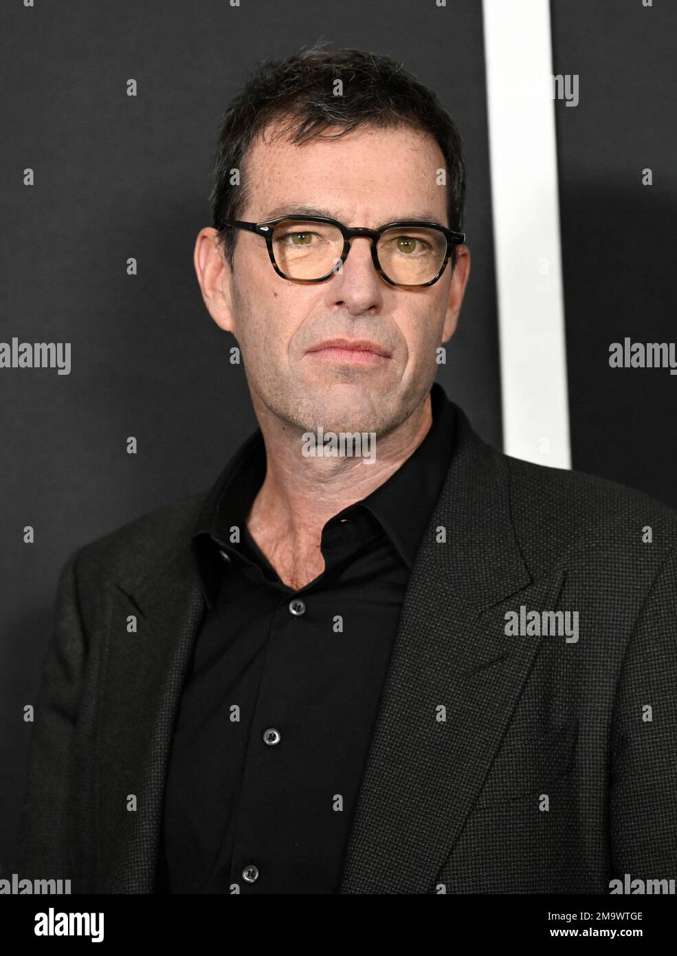Director Mark Mylod attends the premiere of "The Menu" at AMC Lincoln ...
